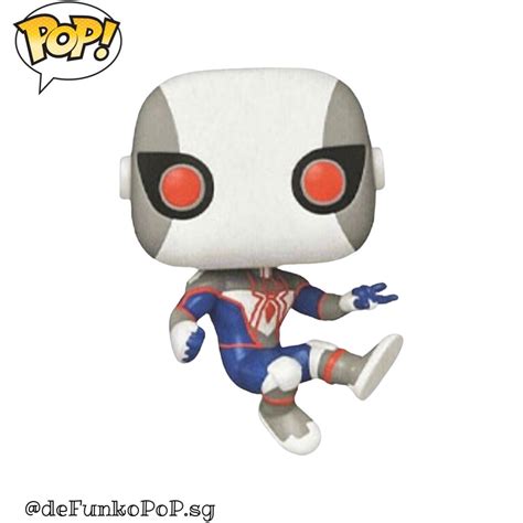 Funko Pop Marvel Spider Man Bug Eyes Armour [winter Con 22] Hobbies And Toys Toys And Games On