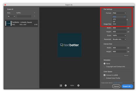 How To Export A Png From Adobe Photoshop Imagy