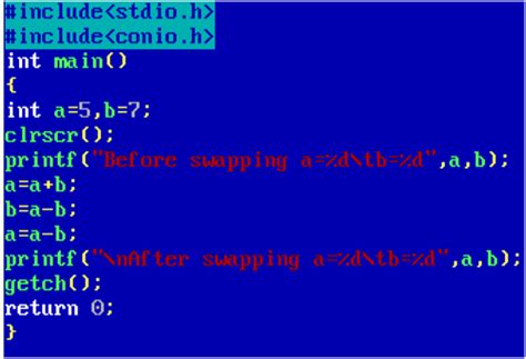 C Programming Examples C Programming Examples With Output Basic C Program Examples For