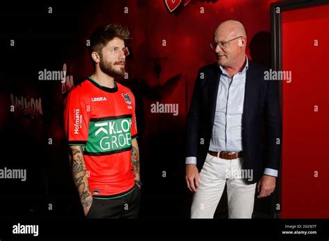 Nijmegen Netherlands June 9 Danish Player Lasse Schone Poses For A
