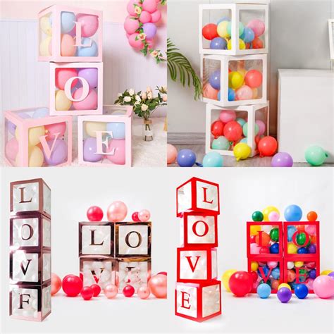 선물데이 풍선선물박스 Love 풍선장식