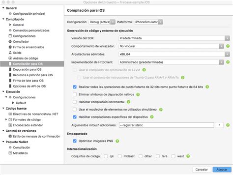 firebase para aplicaciones xamarin forms firebasedatabase para ios