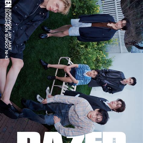 Enhypen Dazed And Confused Korea Magazine 2026 May Issue Cover B Kpop Omo