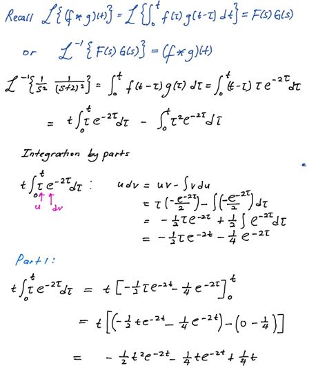 Eeec6440314 Signal And Systems Laplace Convolution Integral