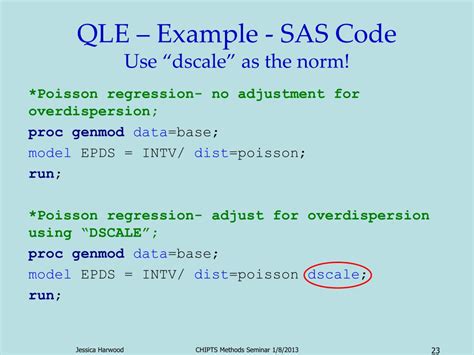 Ppt Analysis Of Overdispersed Data In Sas Powerpoint Presentation Free Download Id1784585