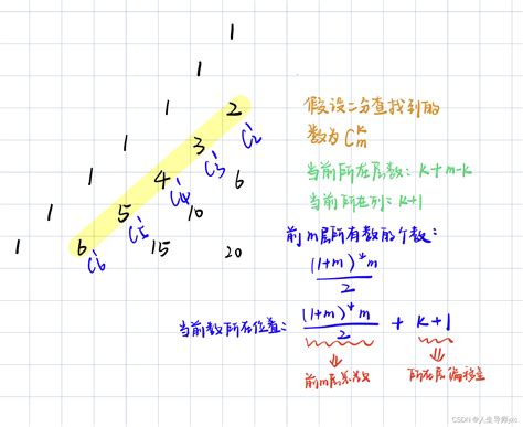 蓝桥杯杨辉三角 Csdn博客