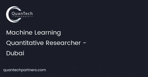 Quantech Partners On Linkedin Machinelearning