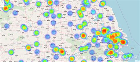 python遥感可视化 — folium模块展示热力图 folium绘制气泡热力图 csdn博客
