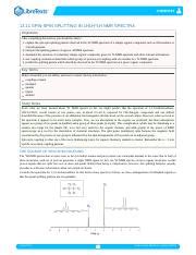 13 11 Spin Spin Splitting In 1H NMR Spectra Pdf 13 11 SPIN SPIN SPLITTING IN 1H1H 1H NMR