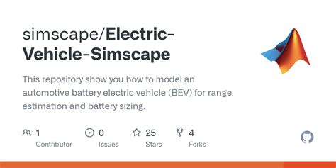 Github Simscapeelectric Vehicle Simscape This Repository Show You How To Model An Automotive