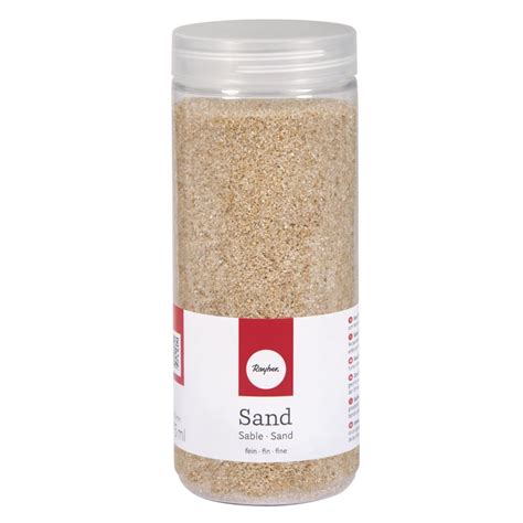 Rayher Sand Fein Beige 0 1 0 5 Mm 475 Ml Floristik And Deko Diy
