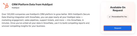 Connect Hubspot And Snowflake Data Share