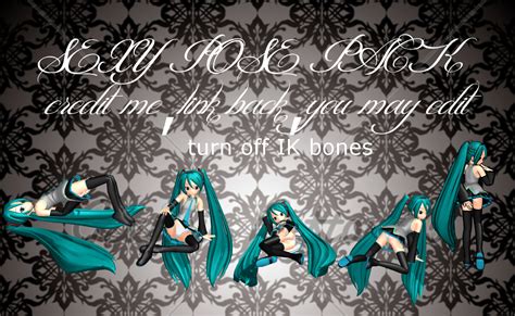 Mmd Sexy Pose Pack By Amiamy111 On Deviantart