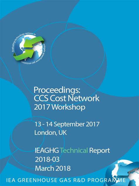 2018 03 5th ccs cost network 2017 workshop proceedings pdf pdf carbon capture and storage