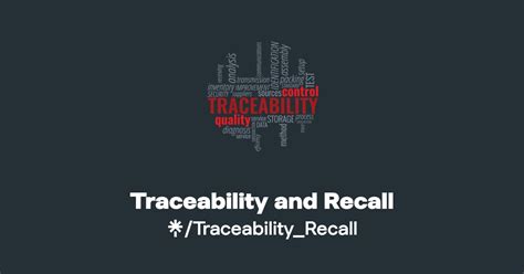 Traceability And Recall Linktree