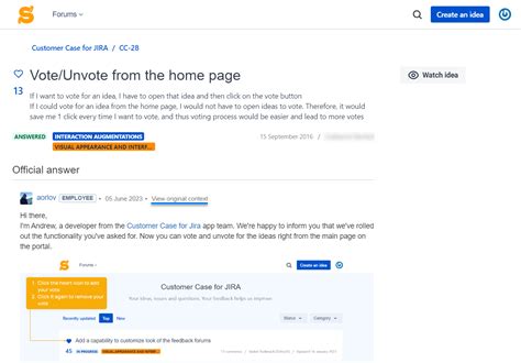 Managing Ideas And Tickets