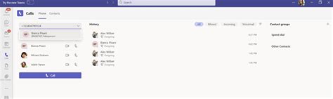Telephone Number Not Synchronizing In Ms Teams Contact List From M365