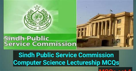 Spsc Computer Science Lectureship Mcqs Set1 Taken From Papers