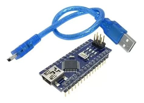 Ripley Tarjeta Nano V3 0 Arduino Compatible Con Cable Mini Usb