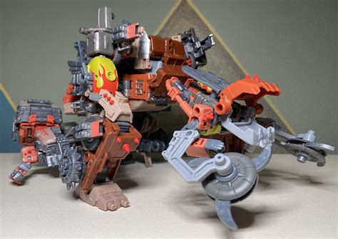 Quadruped Junkasaurus Build Vehicle Mode Rtransformers