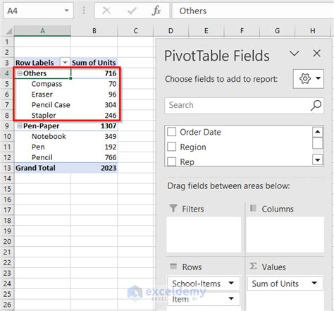 Cách Nhóm Dữ Liệu Trong Pivot Table Excel