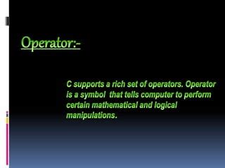 Control Statements In C PPTX Programming Languages Computing