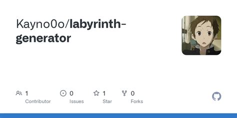 Github Kayno0olabyrinth Generator