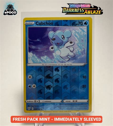 Cubchoo Tcg Card