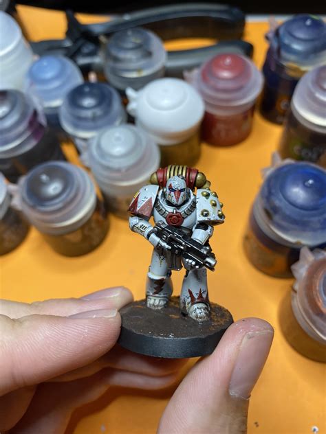 A Proud Warrior Of The Khan Slogging Through The Mud Another White Scar For Your Consideration