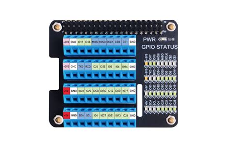 GPIO Screw Terminal Hat For Raspberry Pi Kiwi Electronics