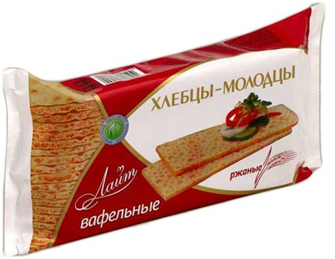 Хлебцы Молодцы ржаные Лайт (вафельные) - «Прекрасный лёгкий завтрак ...
