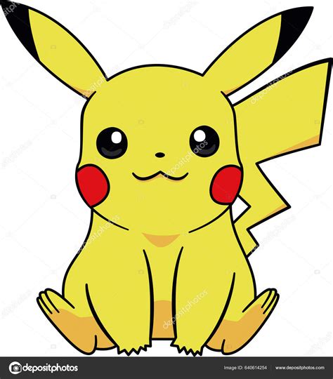 Pikachu Pokemon Anime Vector Illustration Stock Vector Image By Boglaf