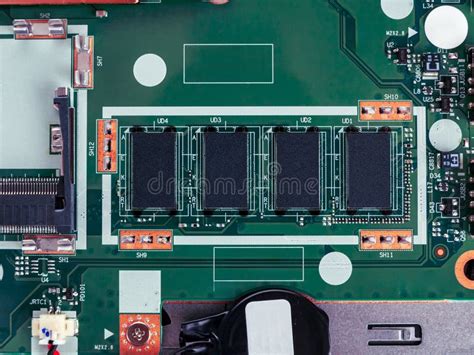 Ram Chips Soldered Onto The Laptop Motherboard Replacing And