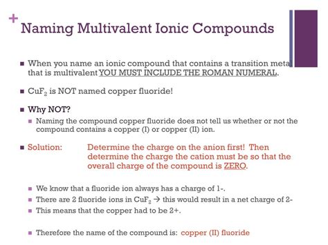 Ppt Ionic Compounds Containing Multivalent Ions Powerpoint Presentation Id2419962 Ppt Ionic Compounds Containing Multivalent Ions Powerpoint Presentation Id2419962