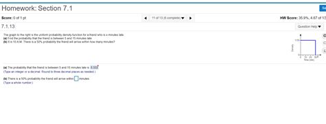 Solved Homework Section 7 1 Sa Score 0 Of 1 Pt 11 Of 13 6 Chegg Com