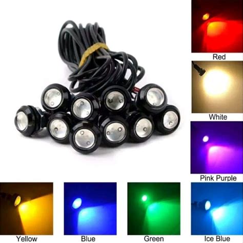 Jual Lampu Mata Elang Led Eagle Eyes 12v 16 Mm Bumper Sein Mobil Motor Mata Elang Banyak Macam