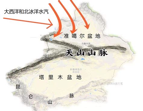 如果没有天山山脉的阻挡新疆的气候将会发生怎样的变化 新疆 天山山脉 南疆 新浪新闻