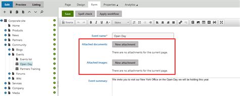 Creating Grouped Page Attachments Kentico Xperience 9 Documentation
