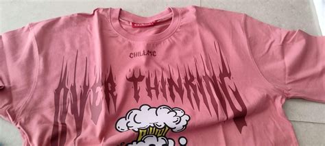 Overthinking Mens Oversized T Shirt Chillme