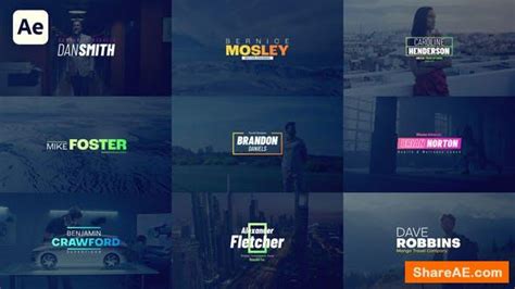 videohive lower thirds 42145015 free after effects templates after