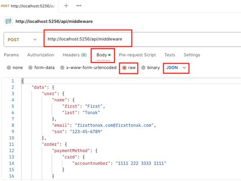 Secure Api Middleware In Net Core Filter And Mask Sensitive Data