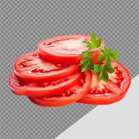 Помидор Png изолирован на прозрачном фоне Премиум Ai сгенерированный Psd