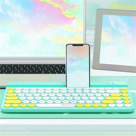 A4tech Fbk30 Bluetooth Wireless Keyboard Connect To 4 Devices Arab