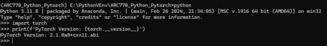 Windows11 系统 I 卡独显 A770 安装 深度学习 Pytorch 环境a770 Pytorch Csdn博客