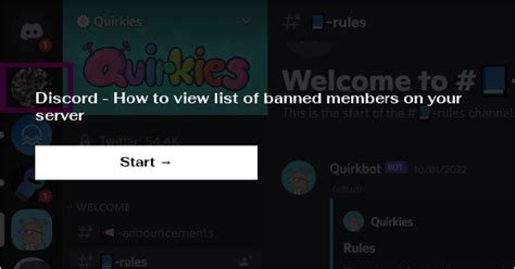 Discord How To View List Of Banned Members On Your Server