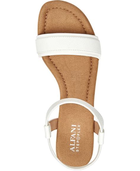 Alfani Womens Step N Flex Gillee Casual Wedge Sandals Created For Macys And Reviews Sandals