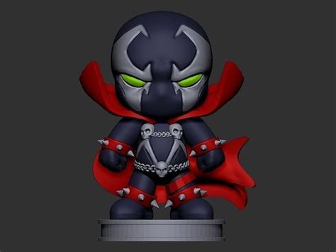 Chibi Spawn 3d Model 3d Printable Cgtrader