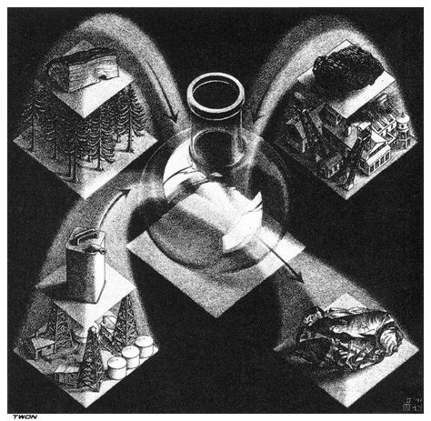 Synthesis 1947 M C Escher WikiArt Org