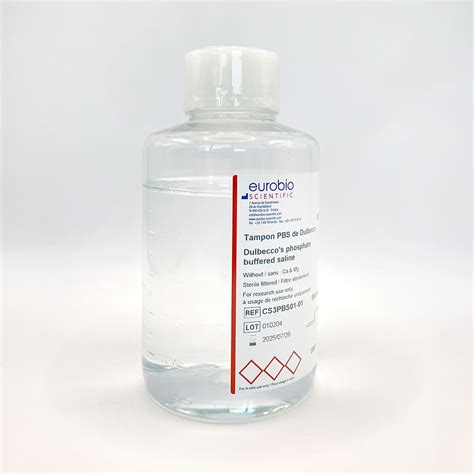 Pbs Buffer Without Ca And Mg 10x Eurobio Scientific