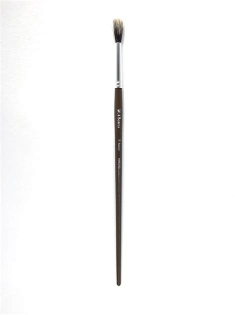 Кисть художественная Альбатрос серии Художник №5 из волоса барсука круглая — купить в